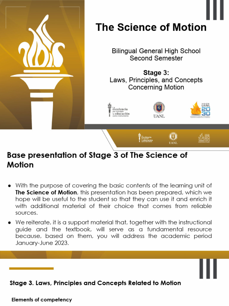 Presentation-The Science of Motion-Stage 3 | PDF | Momentum | Power ...