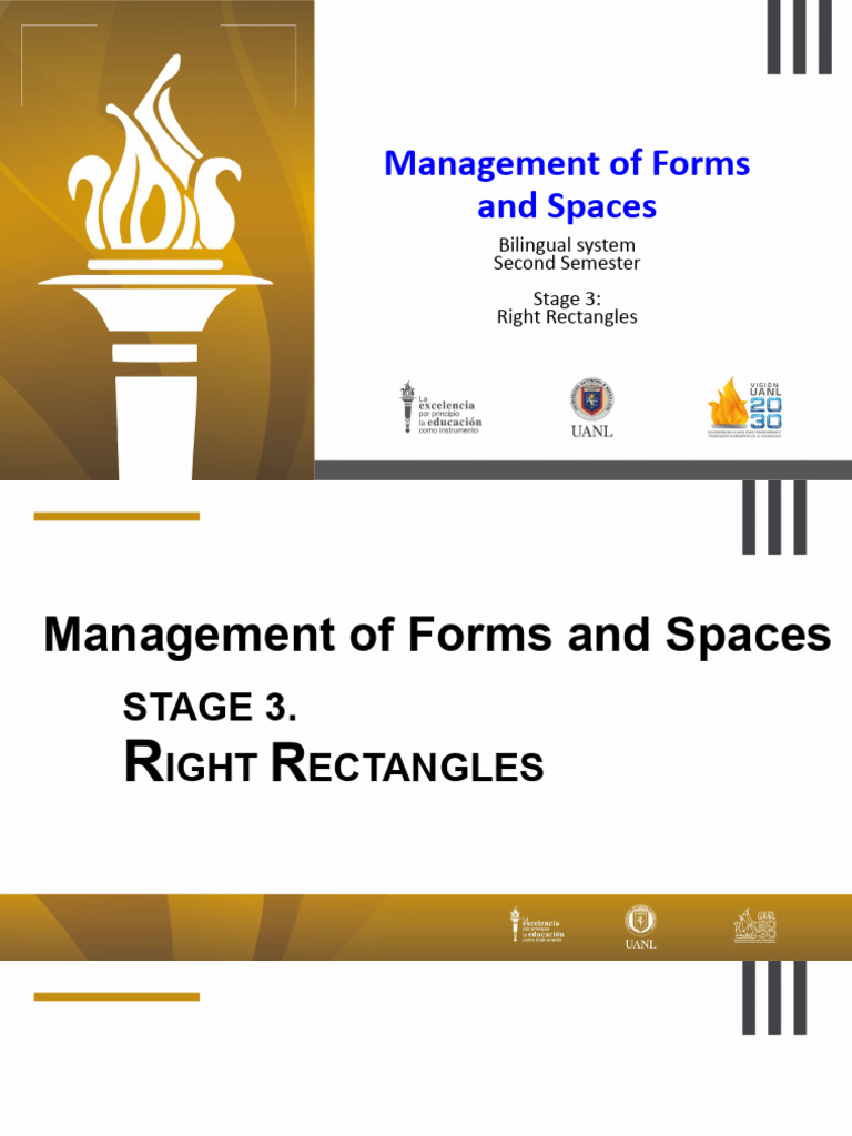 Presentation-Management of Forms and Spaces-Stage 3 | PDF | Geometric ...