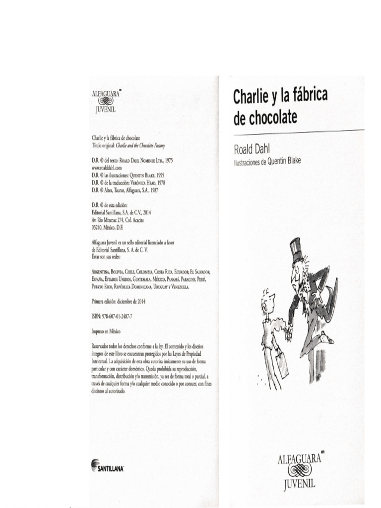 Charlie y La Fabrica de Chocolates | PDF
