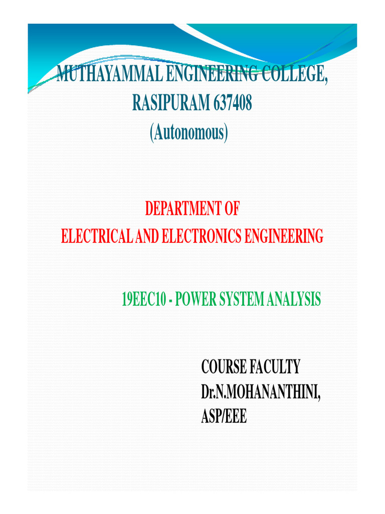 ppt_psa | PDF | Electrical Impedance | Transformer