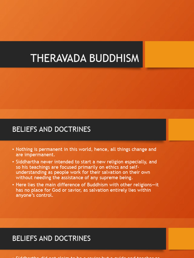 Theravada Buddhism Pdf Noble Eightfold Path Soul
