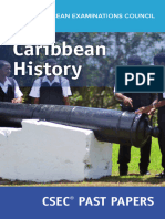 Csec CXC Caribbean History Paper 2 2021 | PDF | Essays