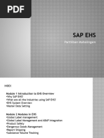 SAP EHSM Incident Management Guide | PDF | Risk | Incident Management