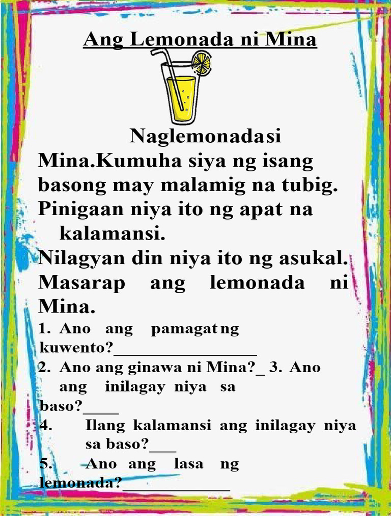 Tagalog-Stories-With-Compre (1) .PDF Version 1 | PDF