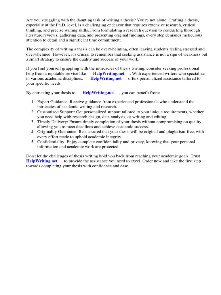 Sample of PHD Thesis Abstract | Download Free PDF | Thesis | Abstract (Summary)