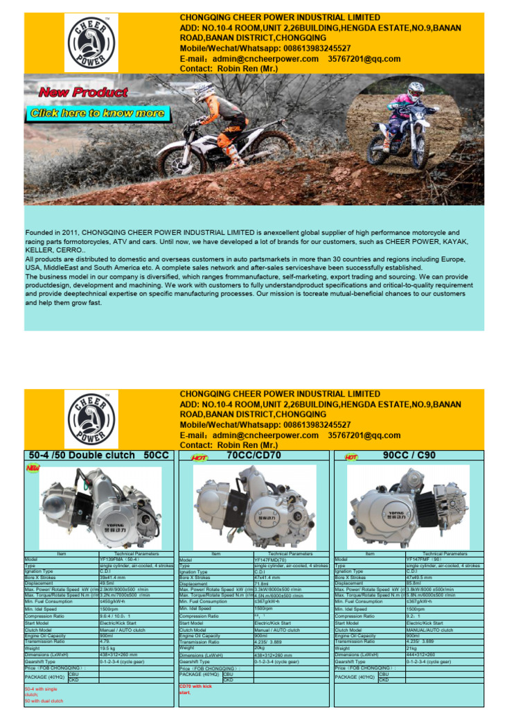 CHEER POWER ENGINE LIST | PDF | Manual Transmission | Clutch