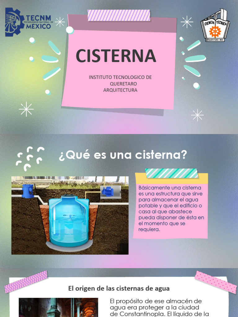 CISTERNA (Autoguardado) | PDF