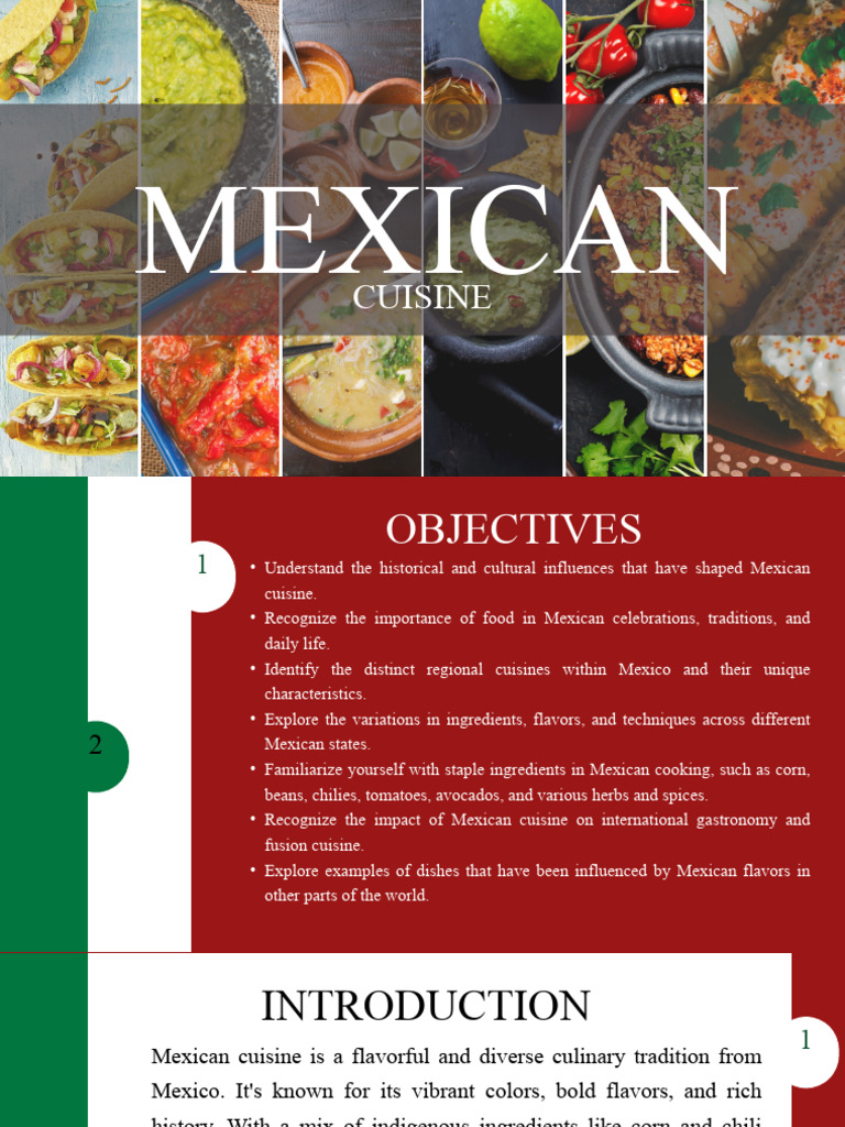 Mexican Cuisine | PDF | Mexican Cuisine | Cuisine