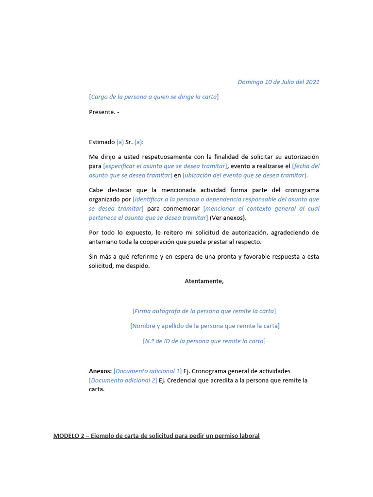 4 2 Modelo de Carta de Solicitud para Pedir Algo 21 | Descargar gratis PDF | Derechos de autor