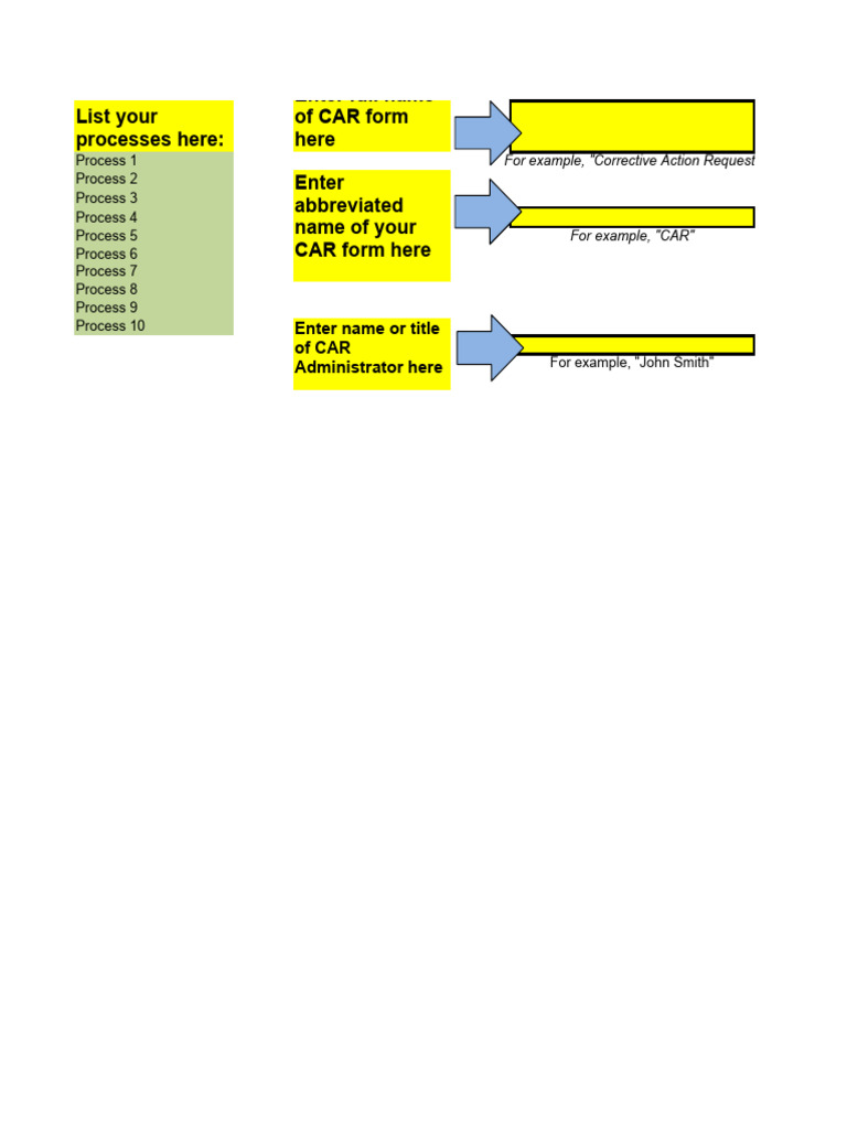 Form - CAR Form | PDF | Business