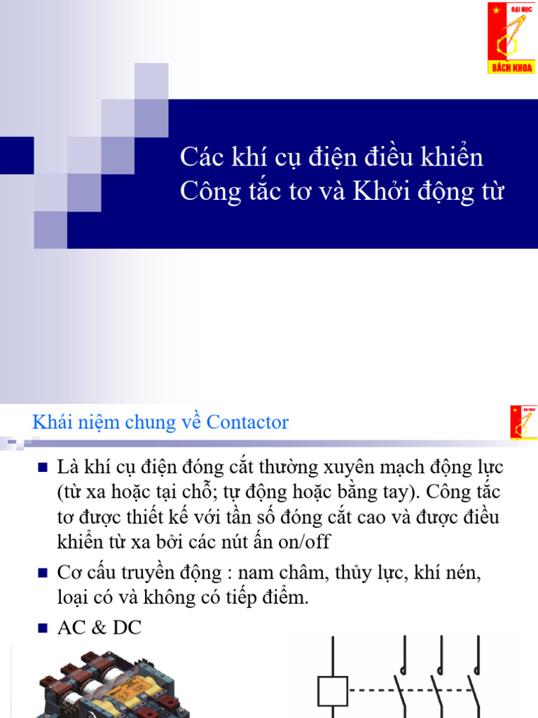 II LV KCD Contacto Khoidongtu-R2 | PDF