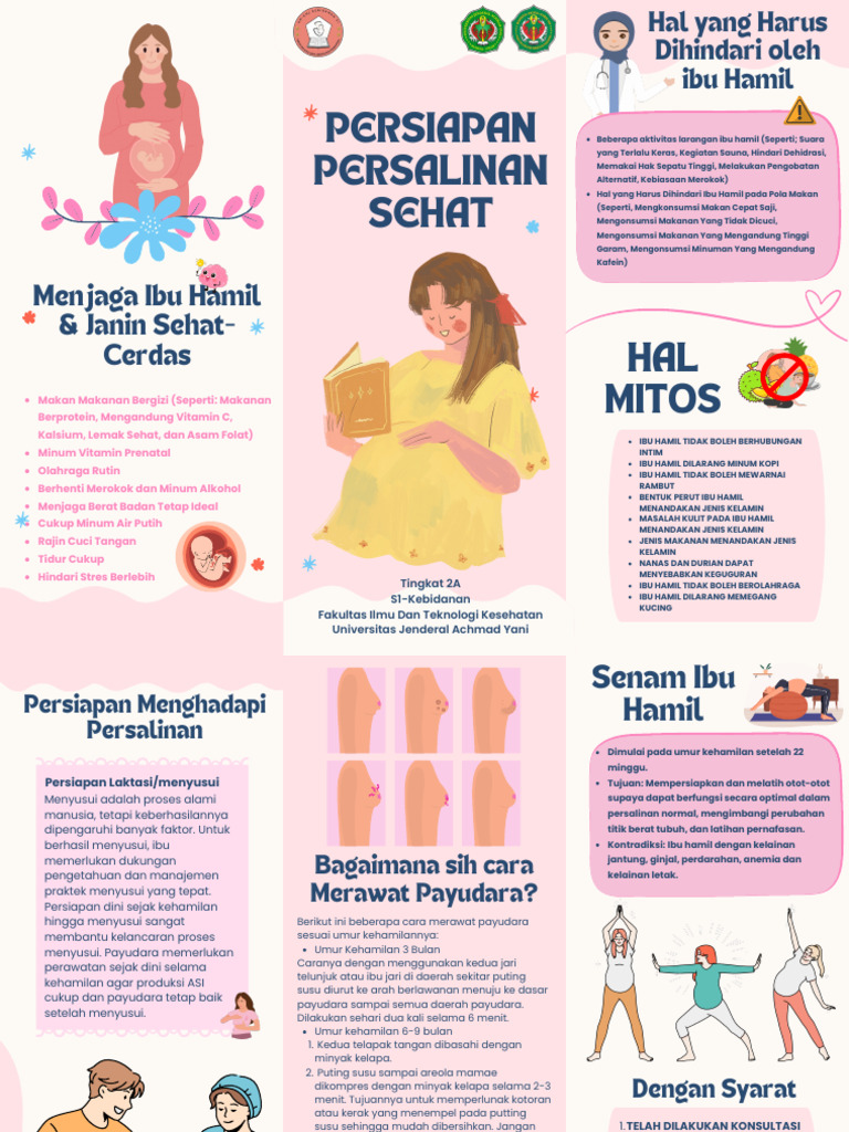 Leafleat Ibu Hamil | PDF