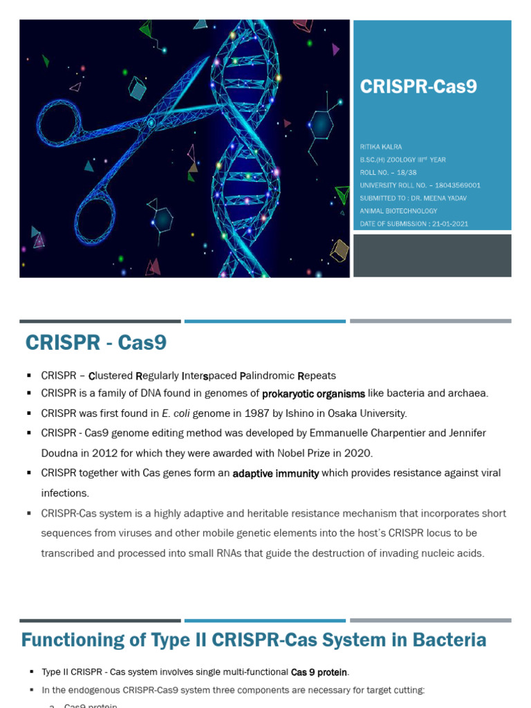 Crispr Cas 9 | PDF