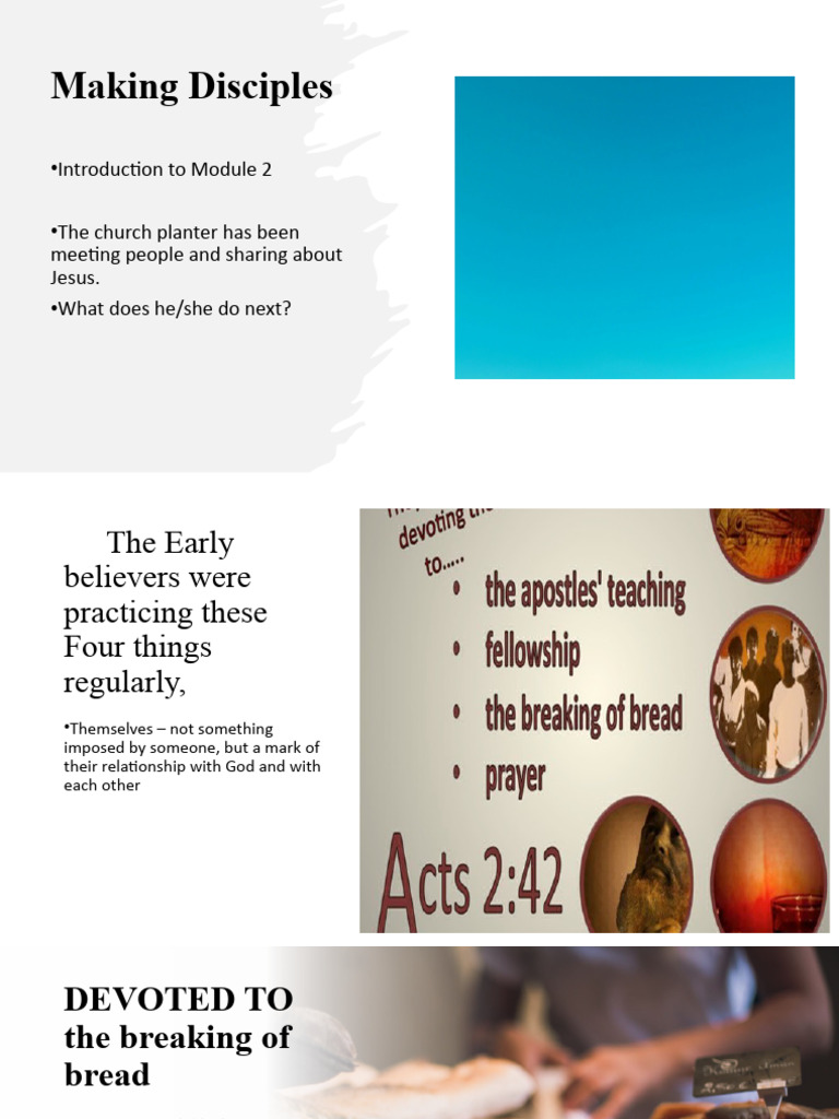 By Manju - Breaking of Bread | PDF | Acts Of The Apostles | Jesus