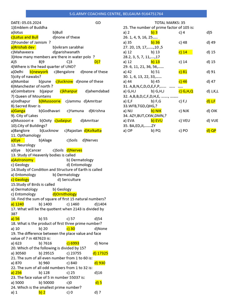 Online Paper 1 | PDF | Numbers | Number Theory