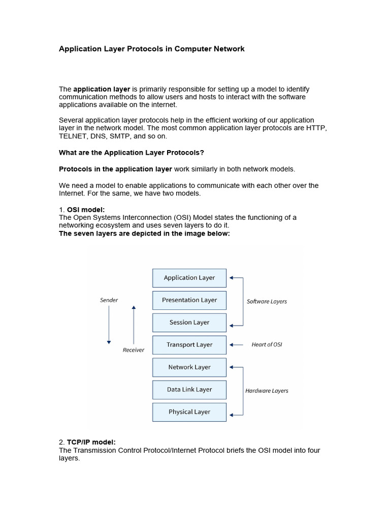 Group 4 Application Protocol | PDF | File Transfer Protocol | Osi Model