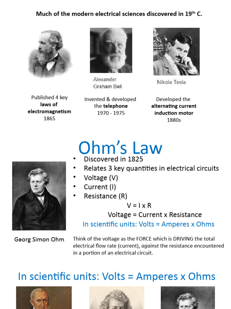 PP - Ohms Law | PDF | Voltage | Electrical Resistance And Conductance