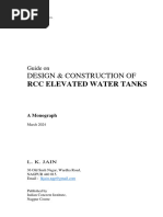 Design of Reinforced Concrete Water Tanks | PDF