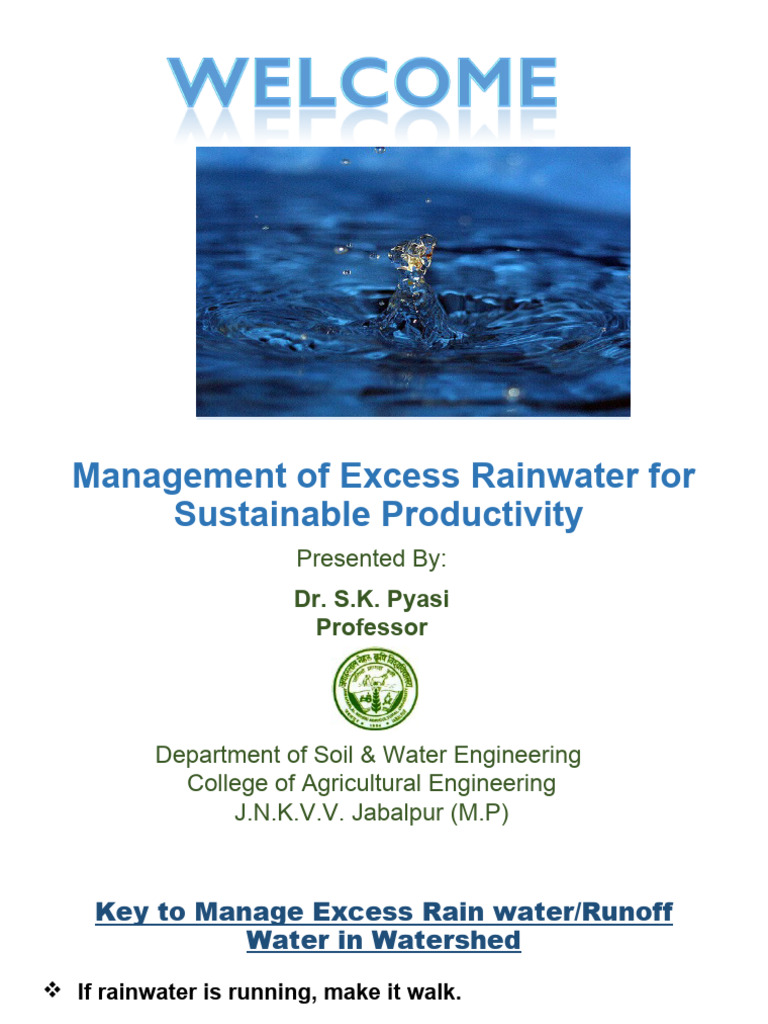 7-sk pyashi | PDF | Irrigation | Surface Runoff