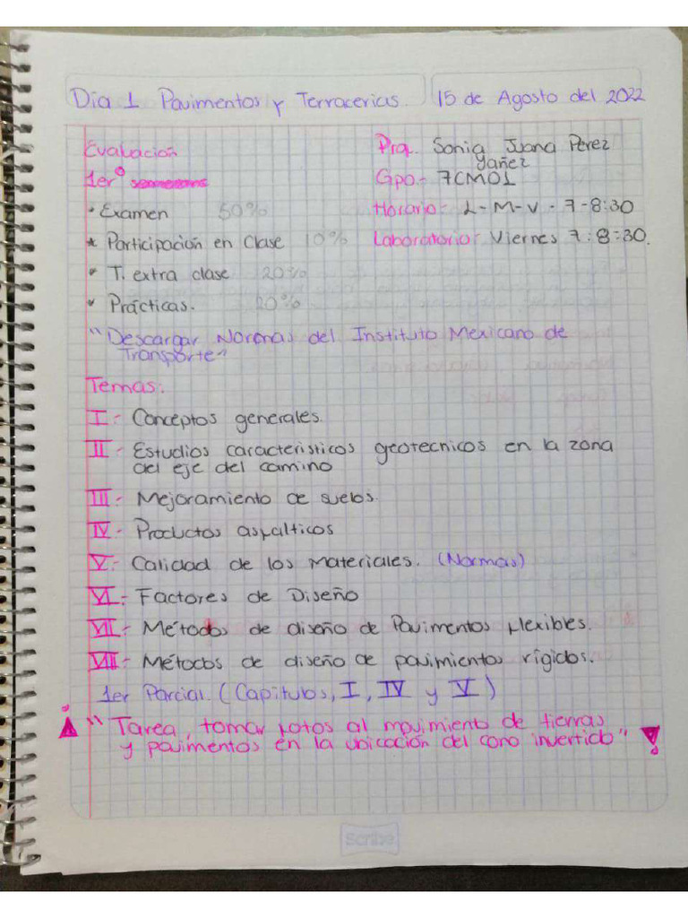 Apuntes y Tarea de La Clase 15 de Agosto Del 2022 | PDF