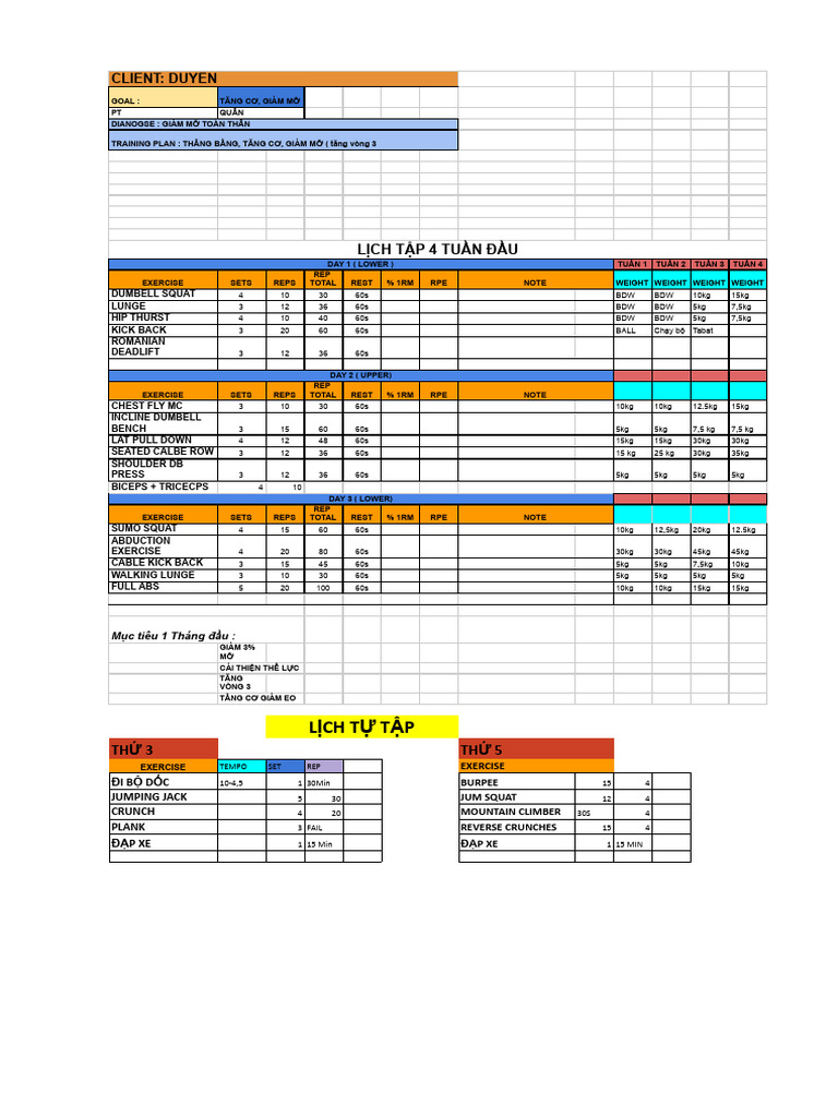 GIÁO ÁN DUYÊN - XLSX - Sheet1 | PDF