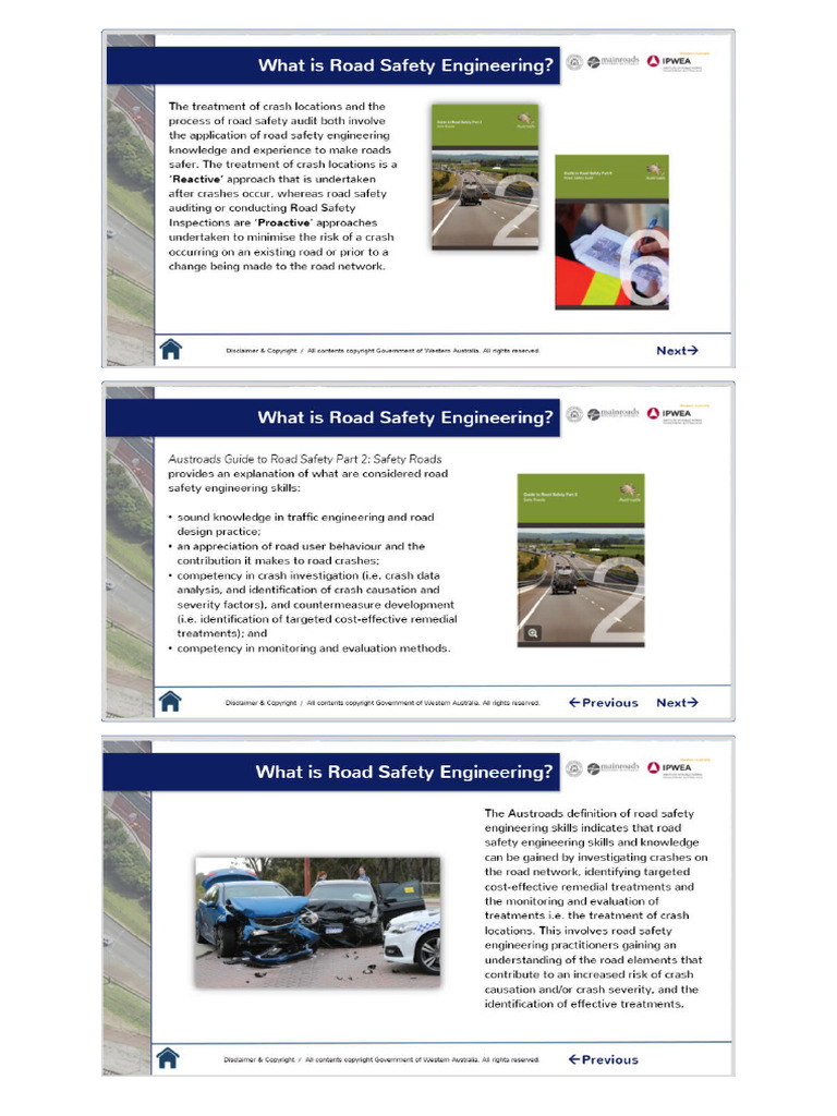Road Safety Engineering Mod01 | PDF