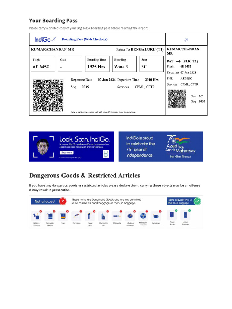 BOARDING PASS | PDF