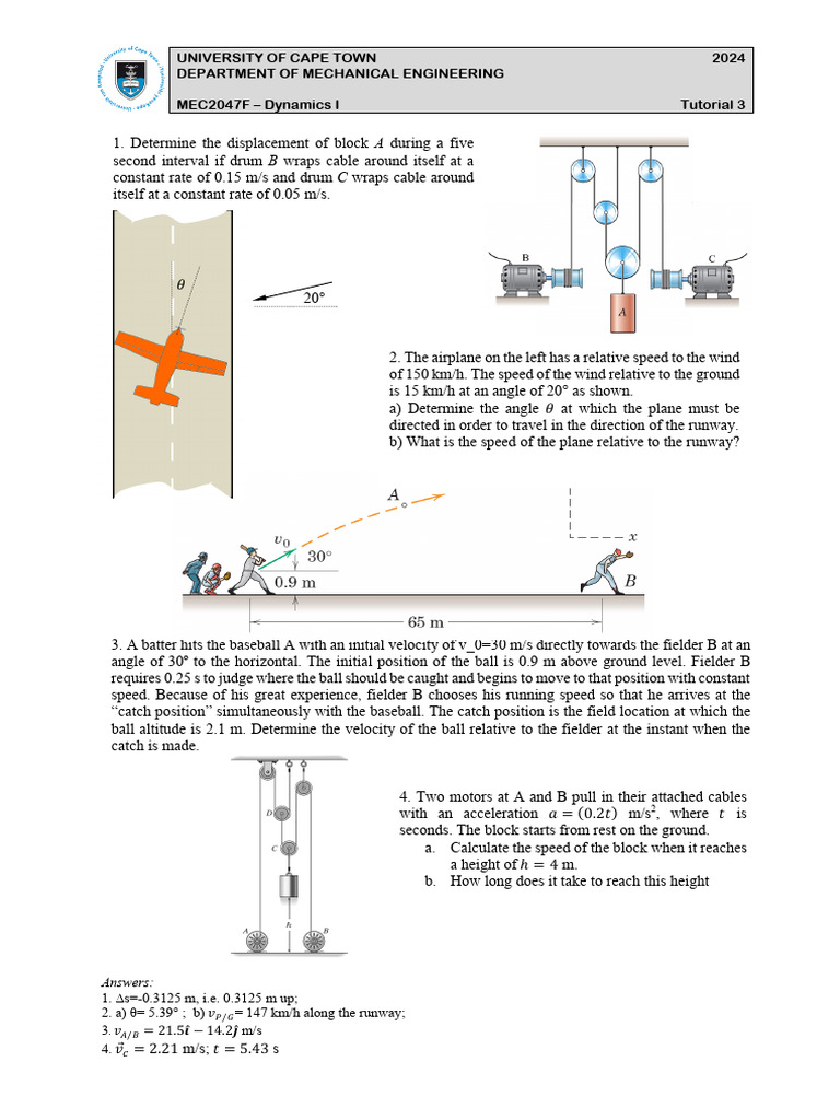 MEC2047F 2024 Tut03 | PDF