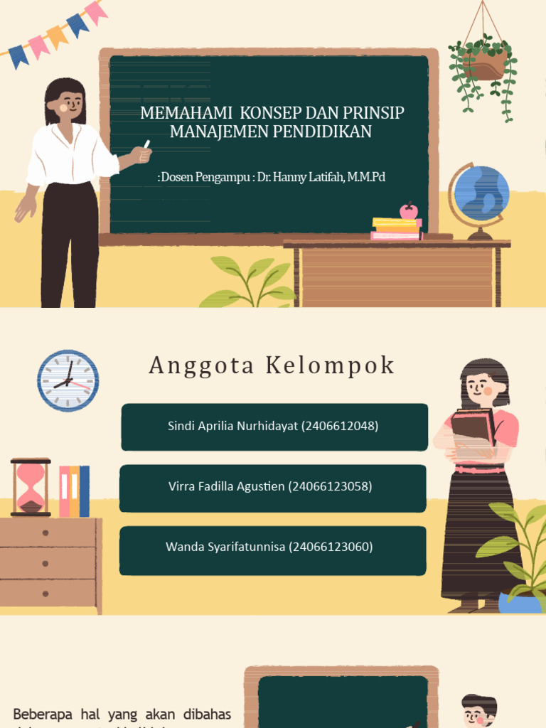 PPT-Manajemen Pendidikan | PDF