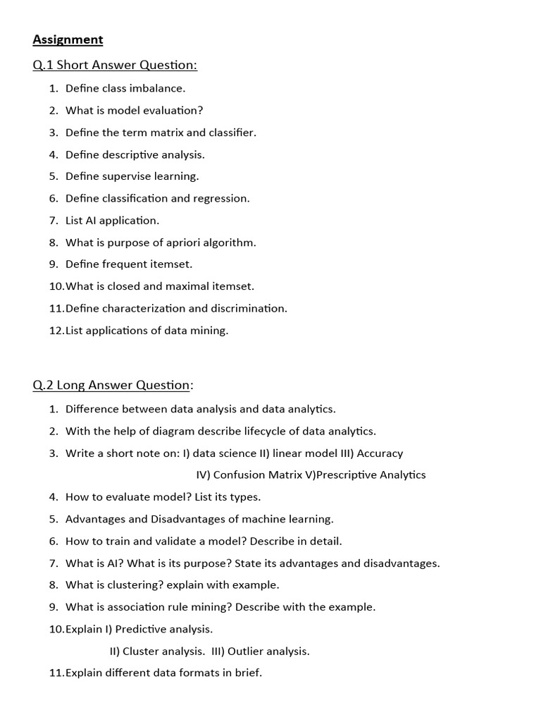 Data Analytics Assignment | PDF | Teaching Methods & Materials | Computers