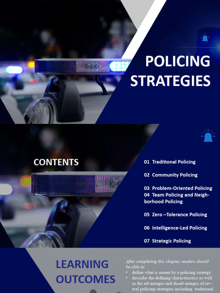 Group2 Policing Strategies | PDF | Community Policing | Police