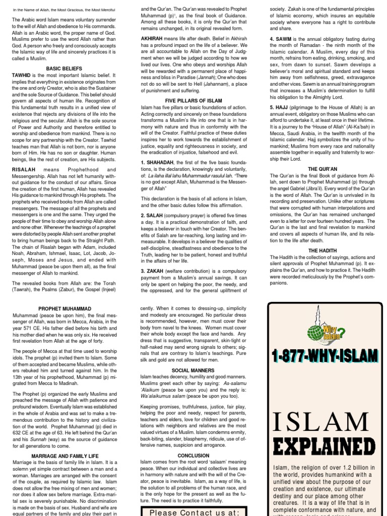 Explained | PDF | Prophets And Messengers In Islam | Hajj