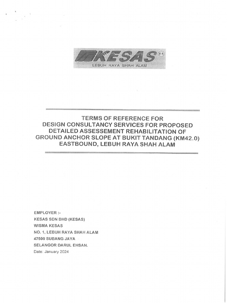 Kesas SDN BHD | PDF