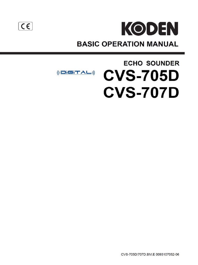 CVS-705D 707D BME Rev06 | PDF | Menu (Computing) | High Voltage