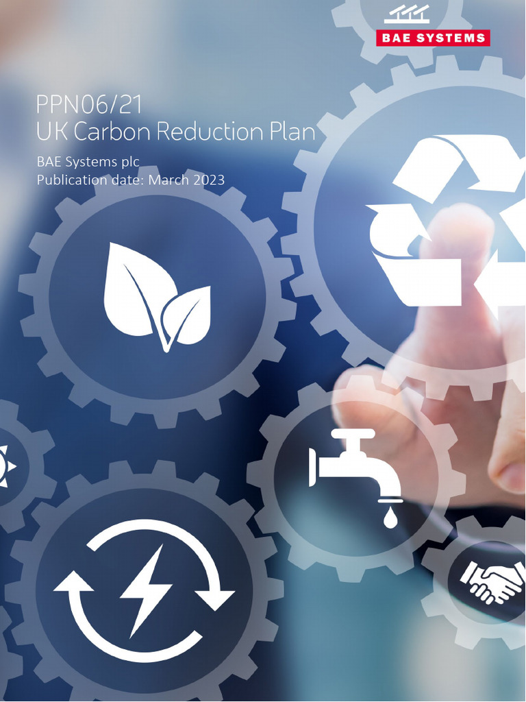 PPN0621 Carbon Reduction Plan - BAE Systems PLC March 2023 FINAL | PDF ...