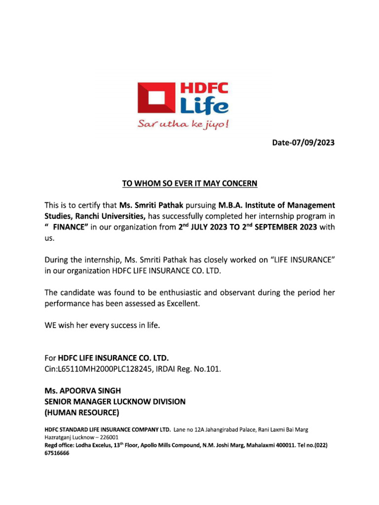 Smriti Pathak Certificate-1 | PDF