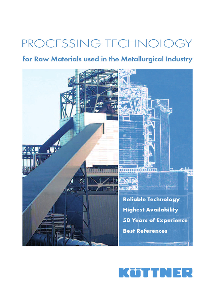 Kuettner Processing Technology | PDF | Blast Furnace | Steel