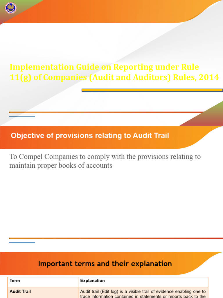 Audit Trail - Detailed | PDF | Audit | Financial Audit