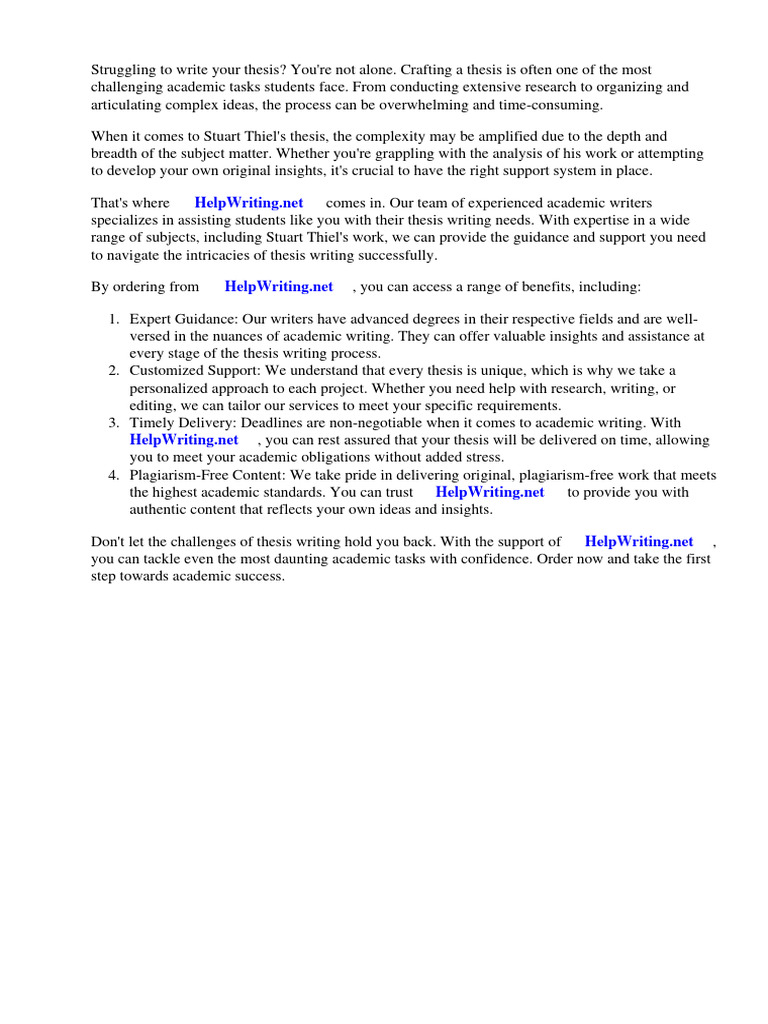 Stuart Thiel Thesis | PDF | Heart Valve