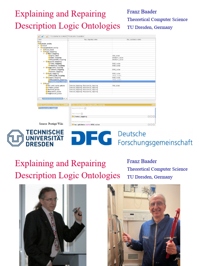 Explaining and Repairing Description Logic Ontologies | PDF | Logic | Applied Mathematics