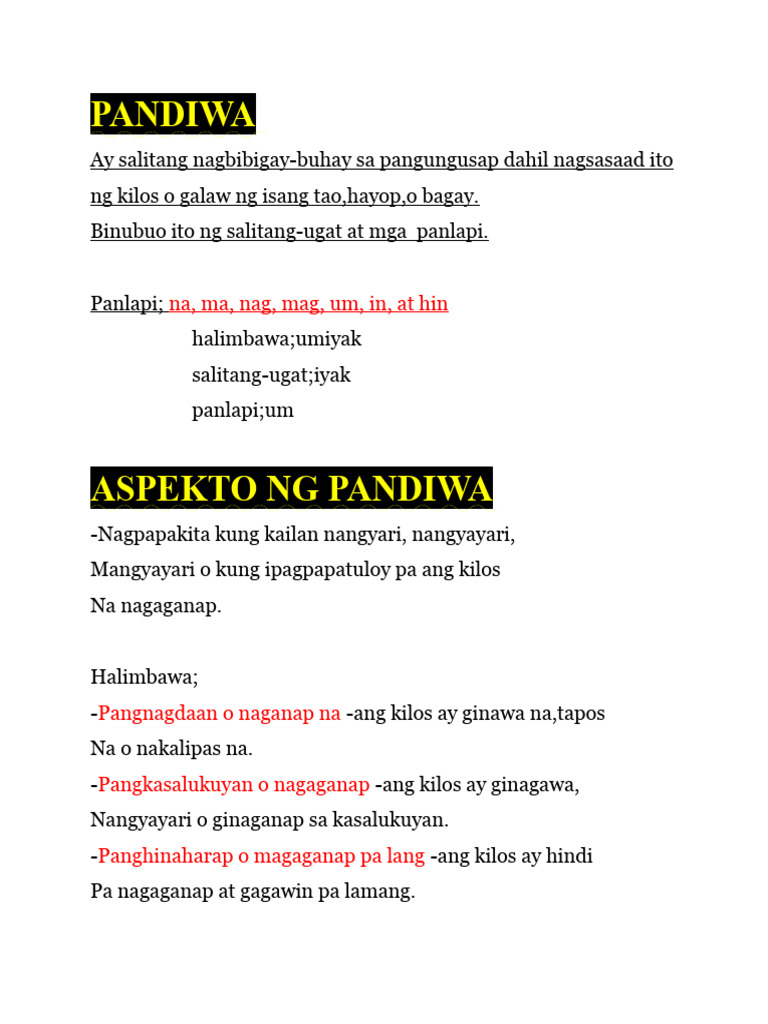 Pandi Wa | PDF