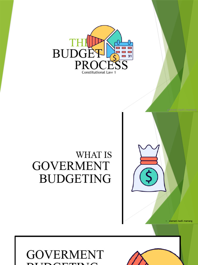 Presentation Budget Process v3 | PDF | Budget | United States House Of ...