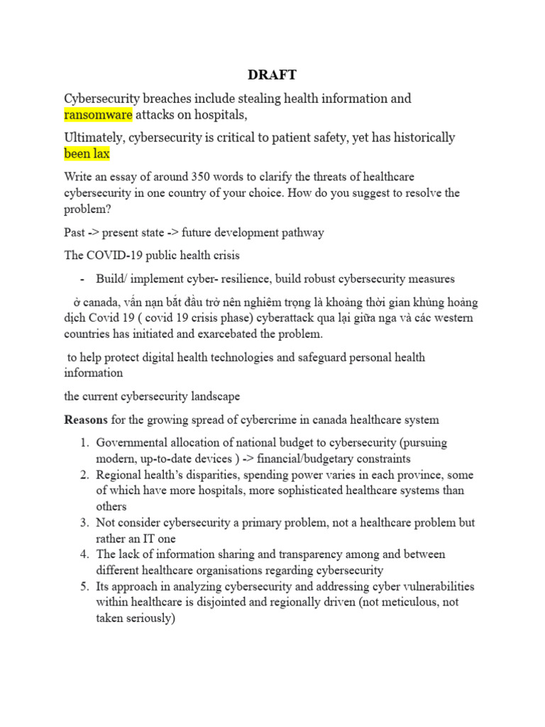 Draft | PDF | Security | Computer Security