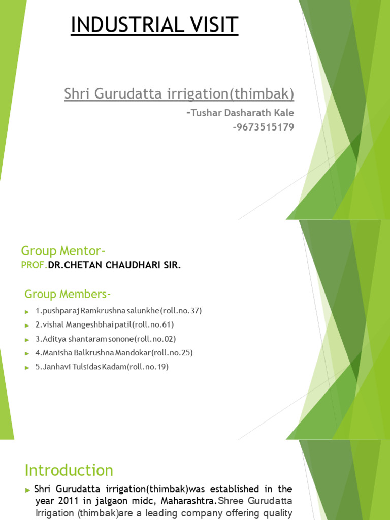 Industrial Visit PPT 1 Mani | PDF | Wire | Economies