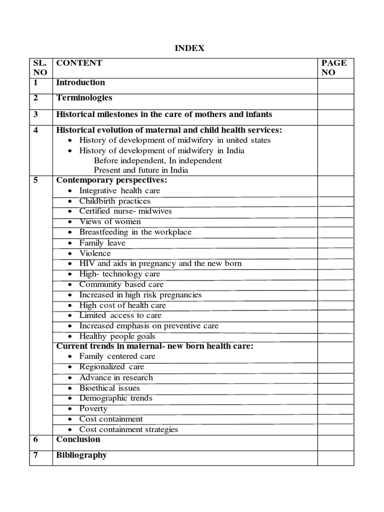 Seminar M.SC Unit 1 Final | PDF | Midwife | Childbirth
