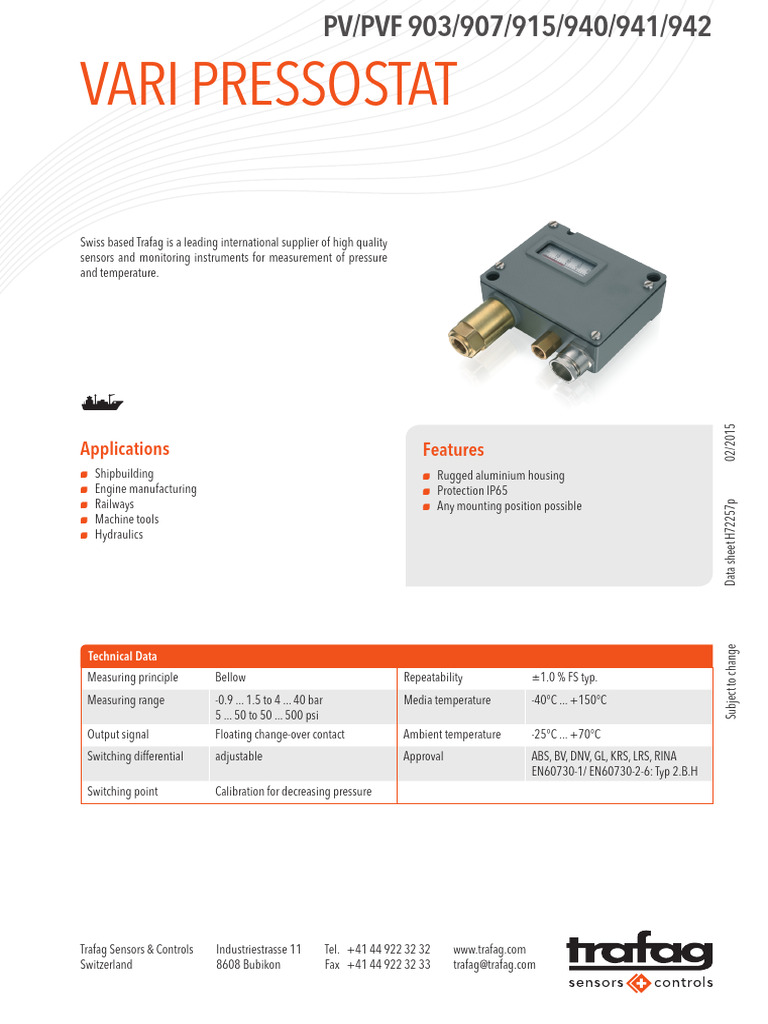 Document Trafag PD3.4 | PDF | Electrical Connector | Screw