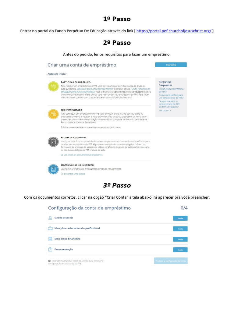 09 - Como Solicitar o FPE | PDF | Empréstimos