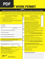 Hazardous Energy Control Procedure: Lockout/Tagout Sheet | PDF | Safety