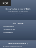 Semi-Structured Interview: A Methodological Re Ection On The ...