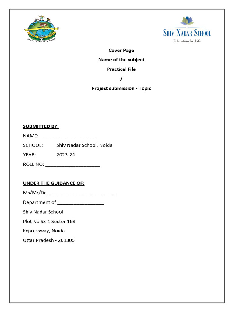 Updated Certificate for Project - 2023-24 | PDF